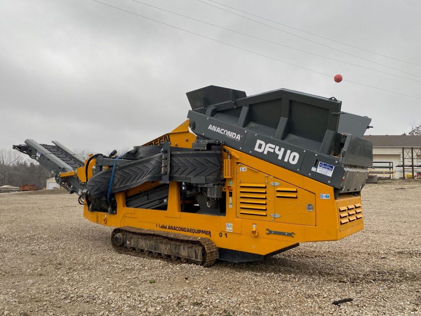(2024) ANACONDA DF410 (4X10 2-DECK) SCALPING SCREEN ON TRACKS W/ 263 ...